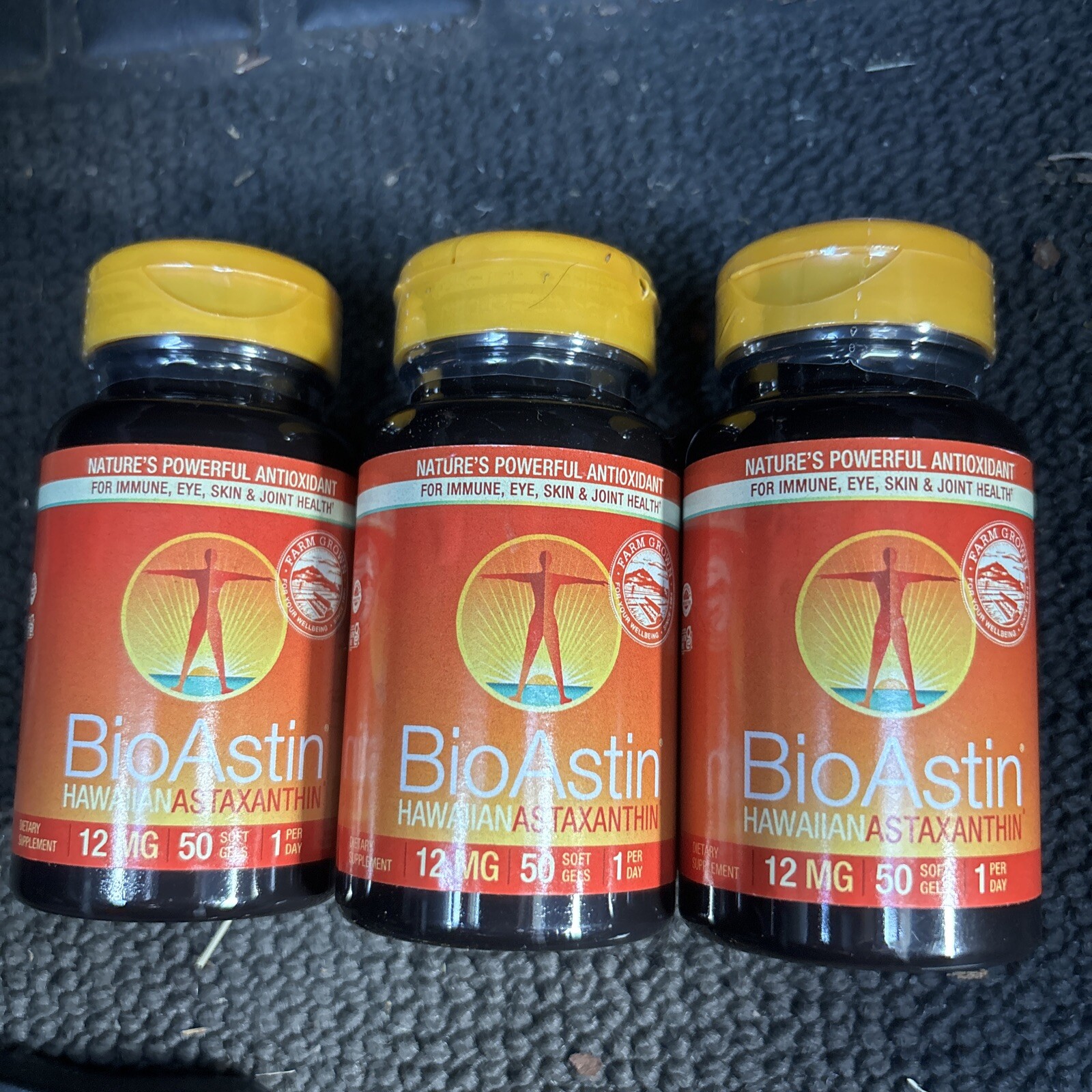 Lot Of 3 Nutrex BioAstin, 50 gels x3 150 Total Total EXP. 04/2026+ Free ...
