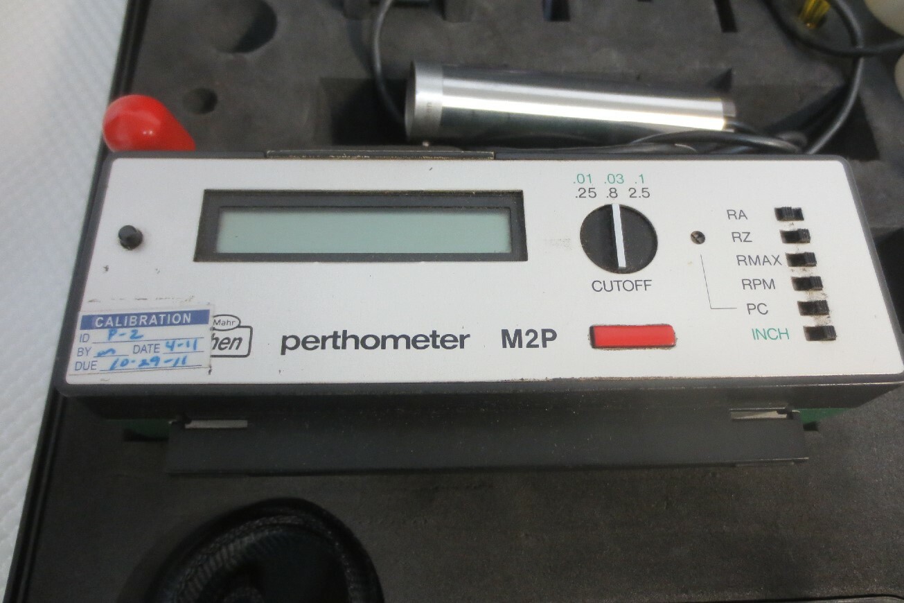 MAHR PERTHEN Perthometer M2P Unit In Case | eBay