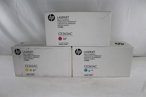 HP 648A LaserJet Enterprise CP4525 Color Toner Set CE262AC CE263AC ...