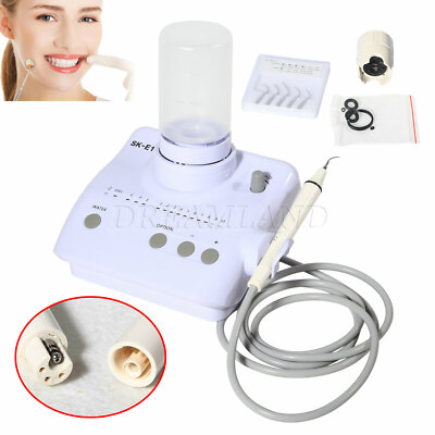 Dental Portable Ultrasonic Piezo Scaler 2*Bottles fit Cavitron EMS ...
