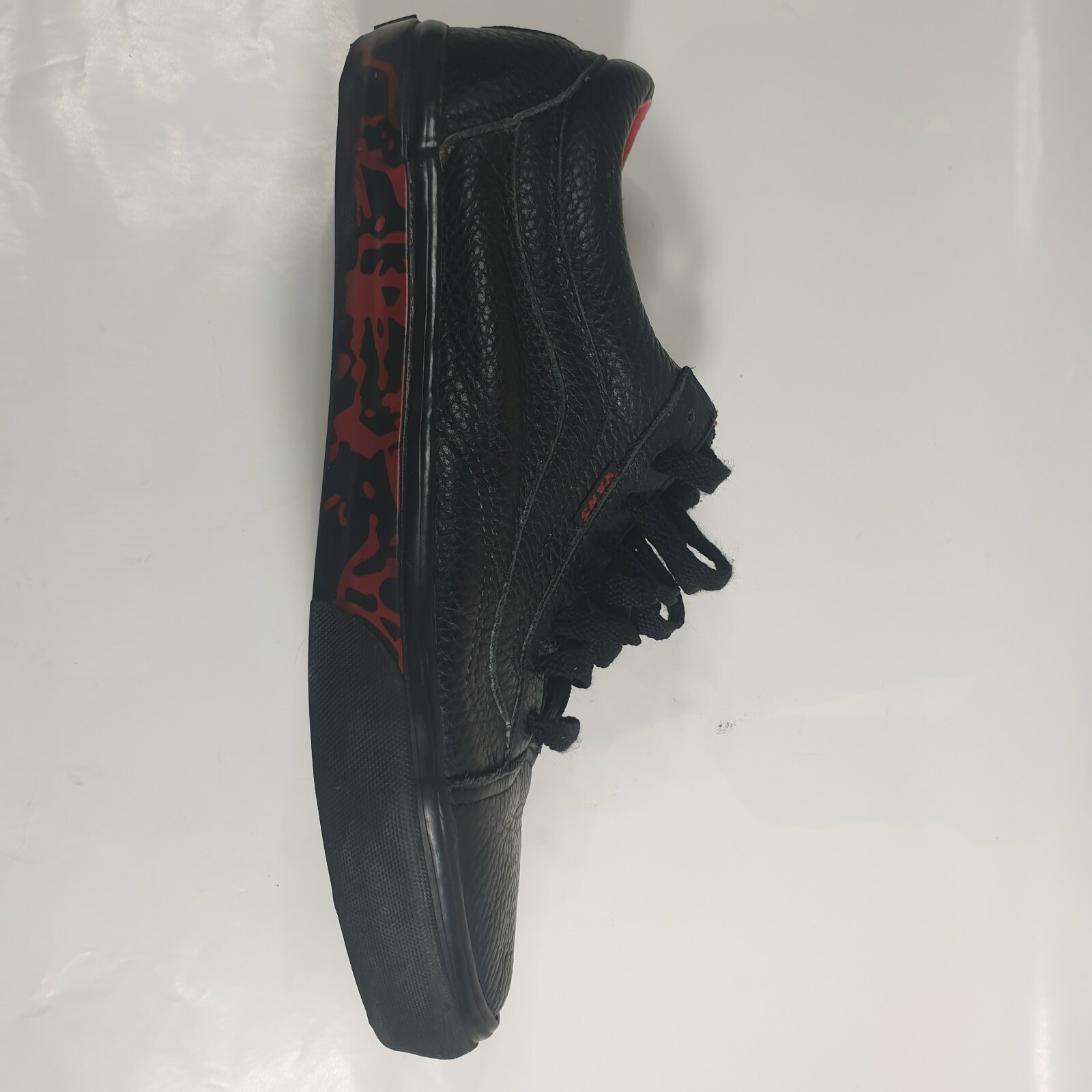 Vans Shoes Slayer Black Leather sneakers Size US 10 excellent condition ...