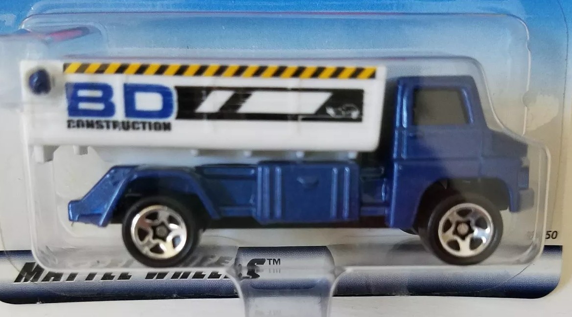 1998 Hot Wheels Blue Tipper BD Construction #712 95650 MOC for sale ...