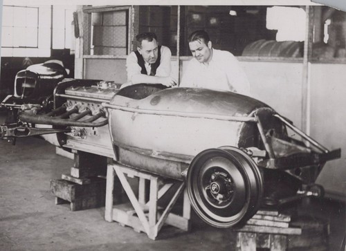 1937 Lee Oldfield Johnny Rae Indianapolis Speedway - Original Press ...