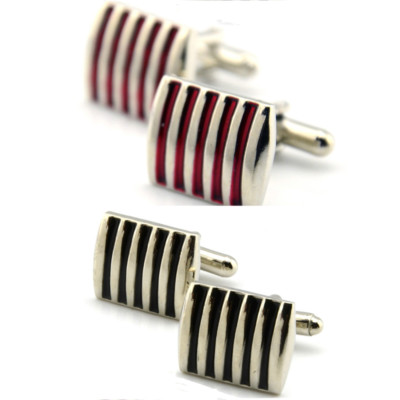 Men Best Gift Striped Cuff Links Wedding Party Business Ornament ...