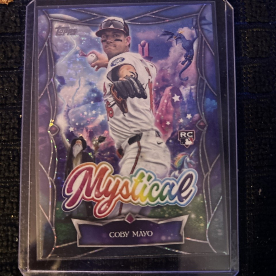 2025 Topps Update Bryce Harper James Wood Coby Mayo 3-card MYSTICAL ...