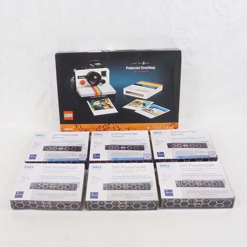 Lego Polaroid SX-70 Camera Set & Dell PowerEdge Server Brick Sets Lot ...