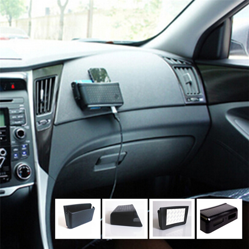 Car Sundries Bag Large Storage Pocket Case Box Phone Charger Cradle ...