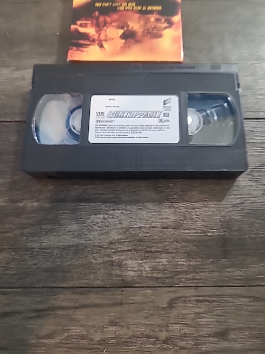 Unstoppable VHS, 2004 Movie Video Tape Wesley Snipes Action 43396063433 ...