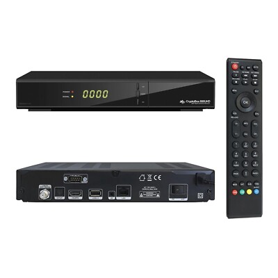 AB CryptoBox 800UHD 2160p DVB-S2X H.265 CA USB LAN Sat Receiver ...
