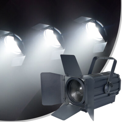 2in1 Boulder Fresnel Lens 200W Warm White Cob Spotlight LED Par Stage ...