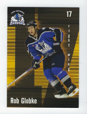2004-05 San Antonio Rampage (AHL) Rob Globke | eBay