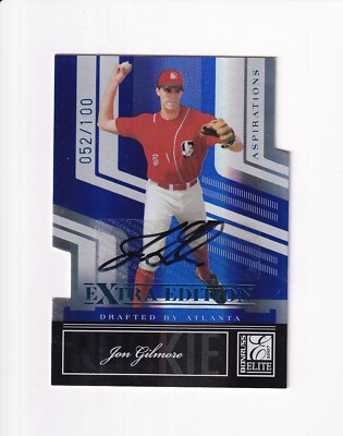 2007 DONRUSS ELITE EXTRA EDITION JON GILMORE ASPIRATIONS AUTO AUTOGRAPH ...