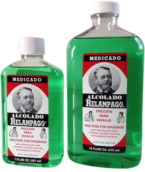 Alcolado Relampago Rubbing Alcohol for Massage 7 Oz for sale online | eBay