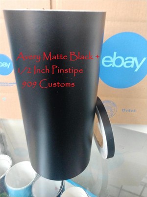 10" Avery Matte Racing Stripes + Pinstripe Vinyl Graphic Decal Stripe ...