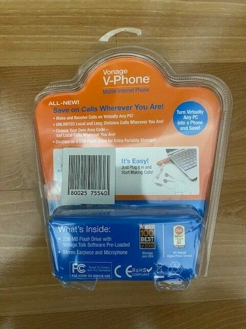 Vonage V-Phone with 250MB USB Flash Drive (V256-USB11-VR)™ | eBay