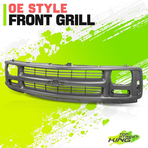 OE Style Front Bumper Grille w/Badge Slot for Chevy Astro 95-05 Agrent ...