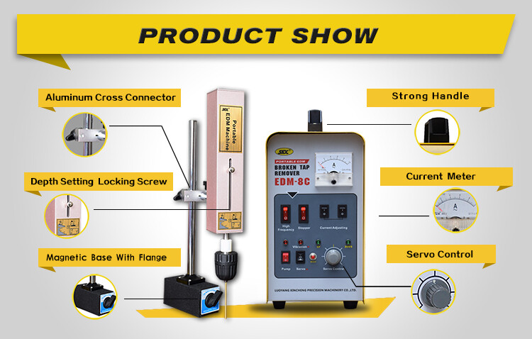 US Stock EDM-8C Broken Tap Remover Machine M2-M20 EDM Tap Burner | eBay