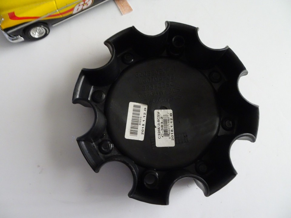 Vision Black Custom Wheel Center Cap # 60032090F-1, LG0704-03, 326-C8SC ...