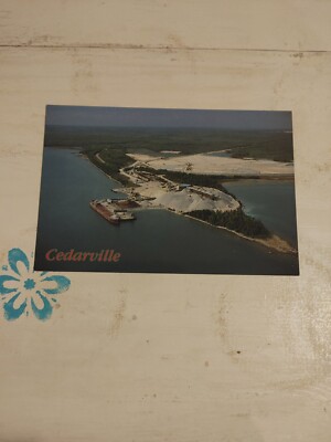 Vintage Port Dolomite Shipping Terminal of Michigan, Cedarville ...