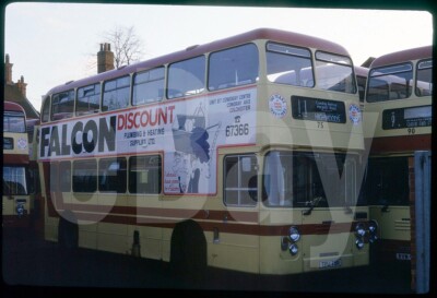Original Bus Slide - Colchester Borough Transport 75 TPU75R Atlantean ...