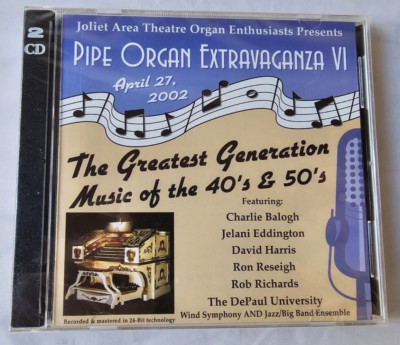 Pipe Organ Extravaganza VI The Greatest Generation Music of the 40's ...