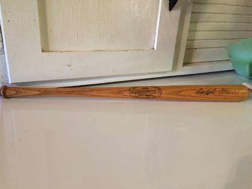Vintage Hillerich & Bradsby Co Ralph Garr Louisville Slugger Mini Bat ...