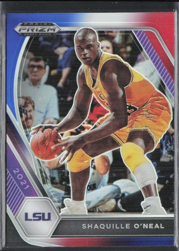 2021 Panini Prizm Draft Picks #84 Shaquille O'Neal Red White Blue Prizm ...