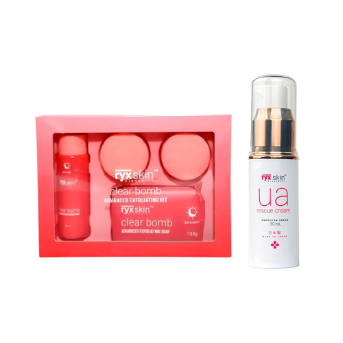 Ryx Skin Sincerity Clear Bomb Set & Ryx Skin Sincerity UA Rescue Cream ...