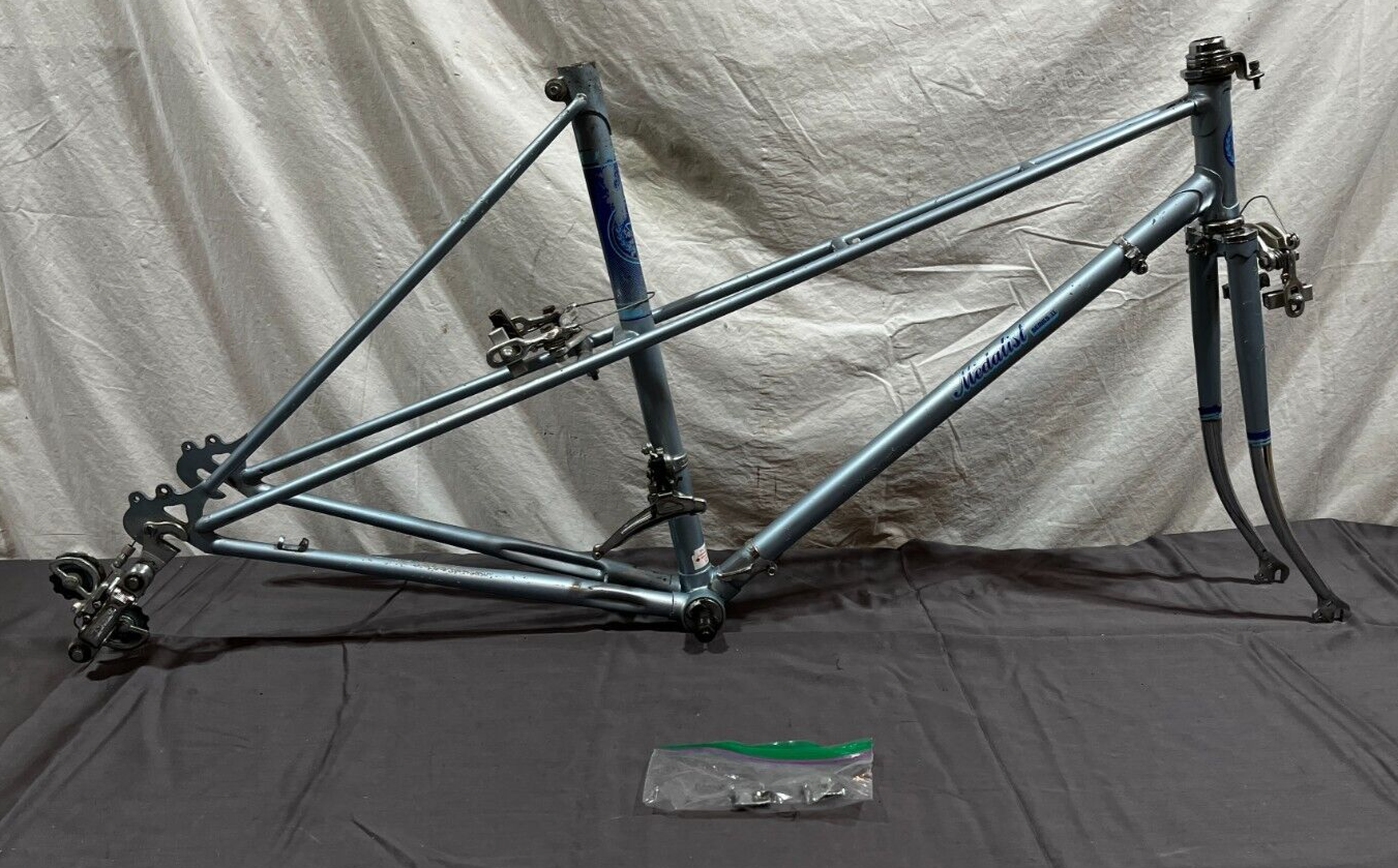 Vintage 1980s Supercycle Medalist II 50cm C-T Lugged Steel Mixte Frame Fork ++ | eBay