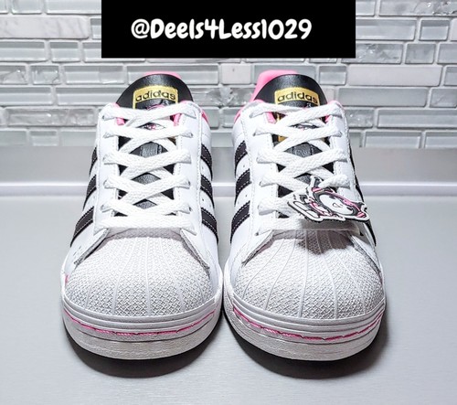 Adidas Superstar X Hello Kitty Womens Size 6.5/Kids 5.5 White Pink ...