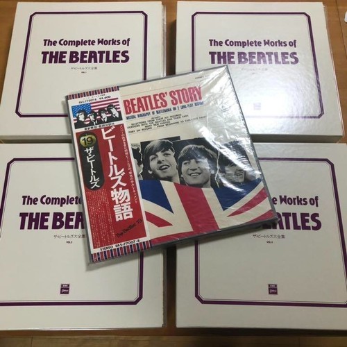 THE COMPLETE WORKS OF THE BEATLES Japan Limited Record Vinyl LP 4 BOX ...