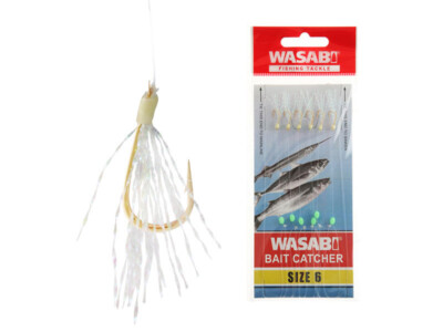 Wasabi Tackle Sabiki Bait Catcher Rig Size #6 | eBay