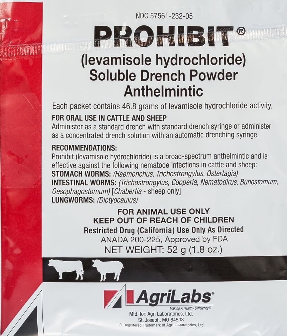 Prohibit Soluble Drench powder, 52 g | eBay