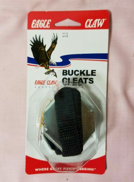 2 Pair Eagle Claw Ice Fishing Buckle Cleats Acltb for sale online | eBay
