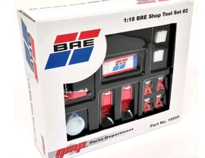 DIE-CAST 1/18 SCALE GMP BRE BROCK RACING ENTERPRISES SHOP TOOL SET ...