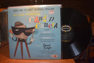 Allen Funt Candid Camera LP Jubilee KS-2 Mono | eBay