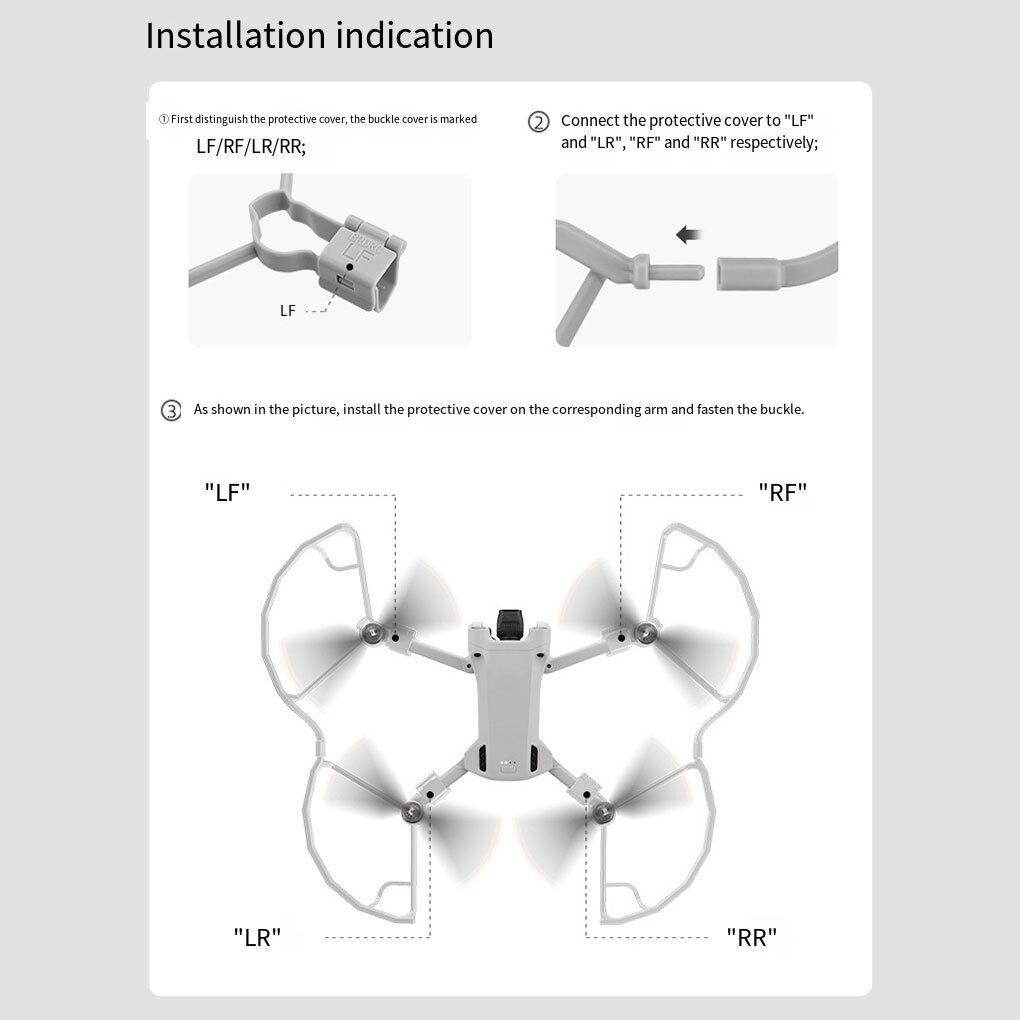Lightweight Propeller Guard Protector Cover For Drones Improve Safety ...