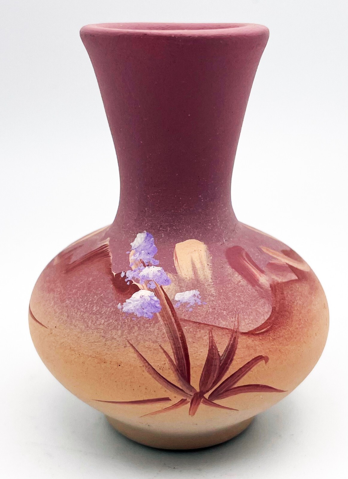 Vintage New West Pottery Phoenix Arizona Hand Painted Bud Vase 2.75 ...