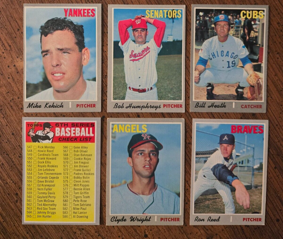 1970 TOPPS BASEBALL YOU PICK #400 - #718 ****FREE SHIPPING**** | eBay