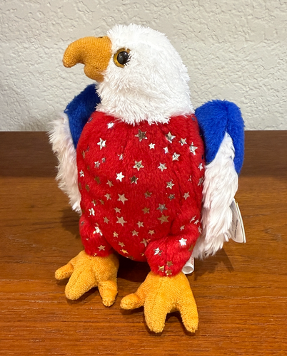 Ty Beanie Babies AMERICAN the Eagle July 4th Patriotic NEW WITH TAGS | eBay