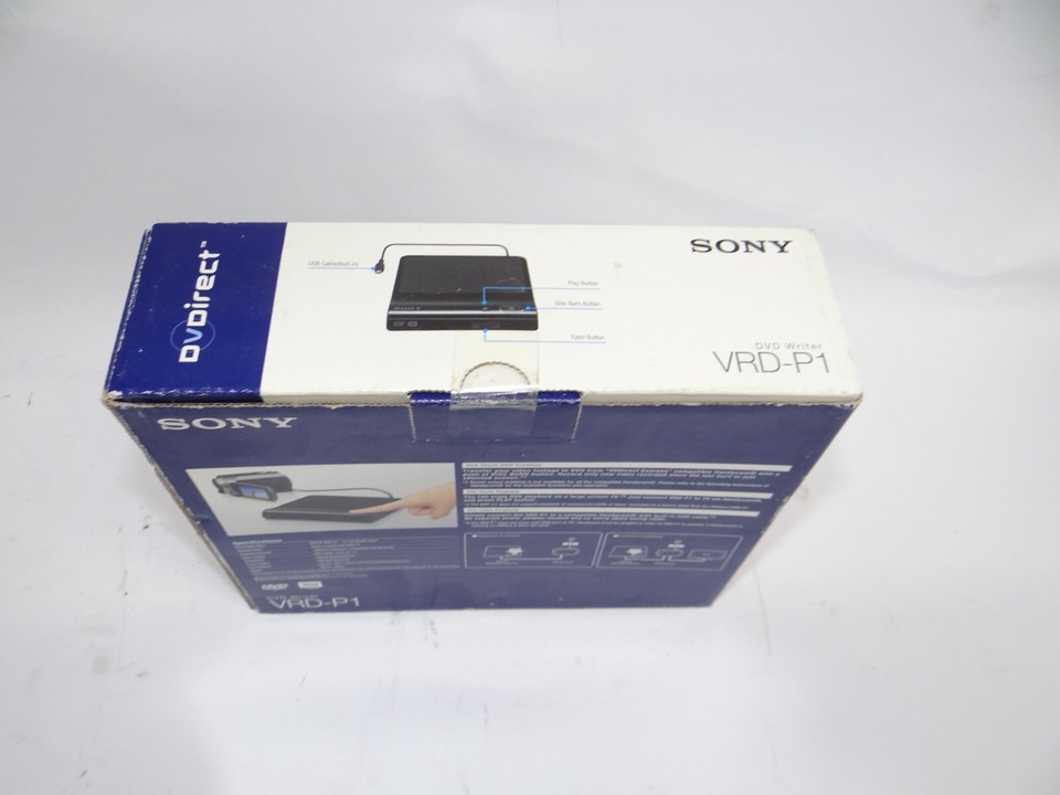 New Sony DVDirect Express VRD-P1 DVD Recorder Burner Dubbing Transfer ...