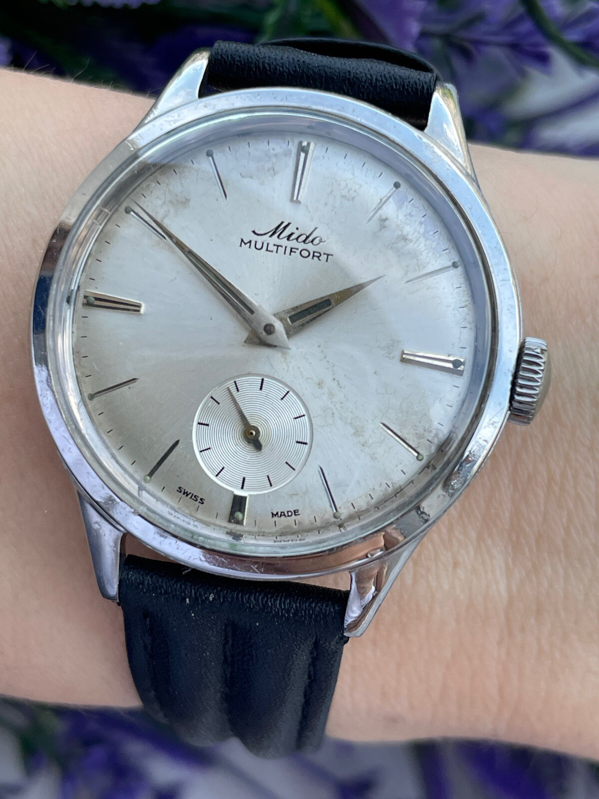 Mido Multifort Watch Vintage Military Manual Cal.1200… - Gem
