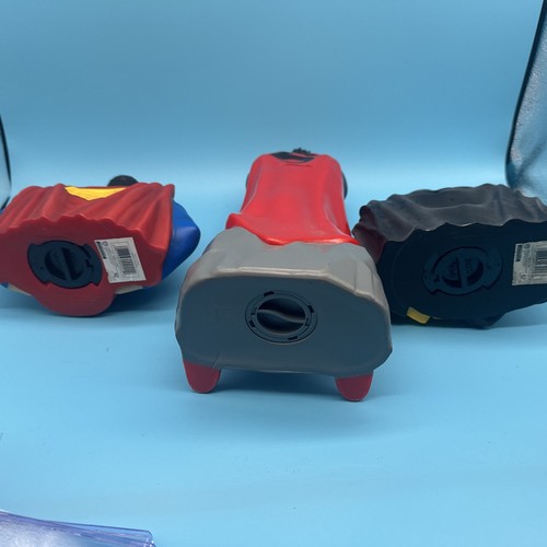 3 Superman Batman Bust Coin Bank Warner Bros X Monogram DC Comics 2013 ...