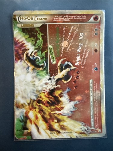 Ho-Oh Legend (Bottom) 112/123 Heartgold & Soulsilver Holo | eBay