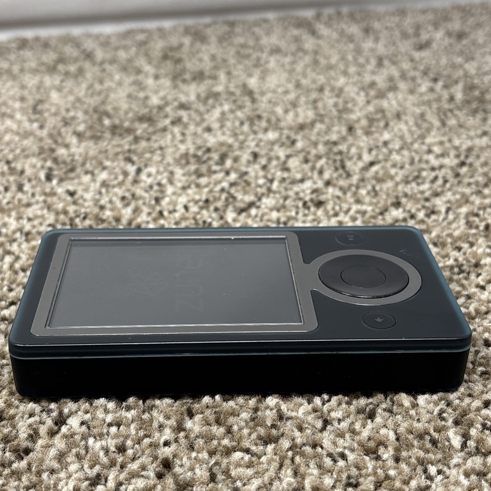 Microsoft Zune 30 Digital Media MP3 Player (1089) 30GB - Grey-blue ...