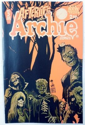 Archie Meets The WALKING DEAD ~ AFTERLIFE with ARCHIE # 5 ZOMBIE Comic ...