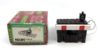 LGB Lehman Gross Bahn 1031 G Scale Track Bumper with Dead End Signal ...