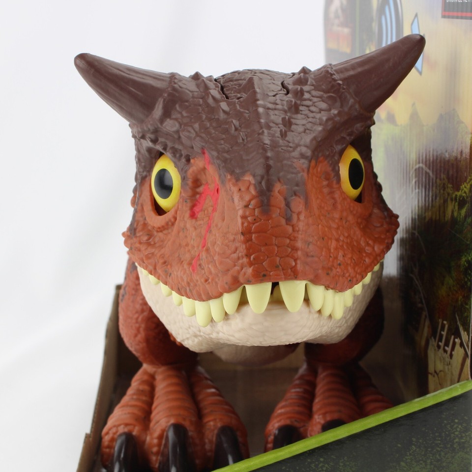 Jurassic World: Dino Escape Camp Cretaceous Carnotaurus Toro Figure | eBay