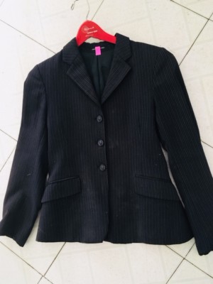 PYTCHLEY Competition Hunt COAT *Youth 14 *CHARCOAL GREY *VGC* Made in ...