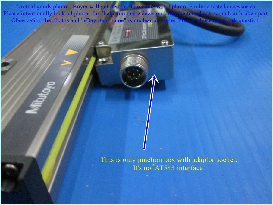 Mitutoyo AT500 600mm., ABSOLUTE Linear Scale as photo, sn:6808, Tested ...